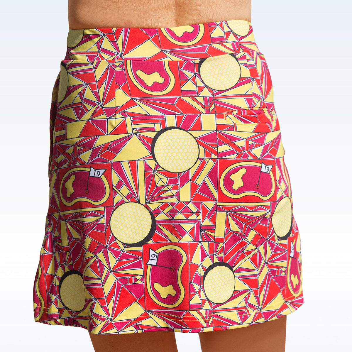 (CLOSEOUT) Golf Bella Angle Shot Straight Skort – Pickleball Bella