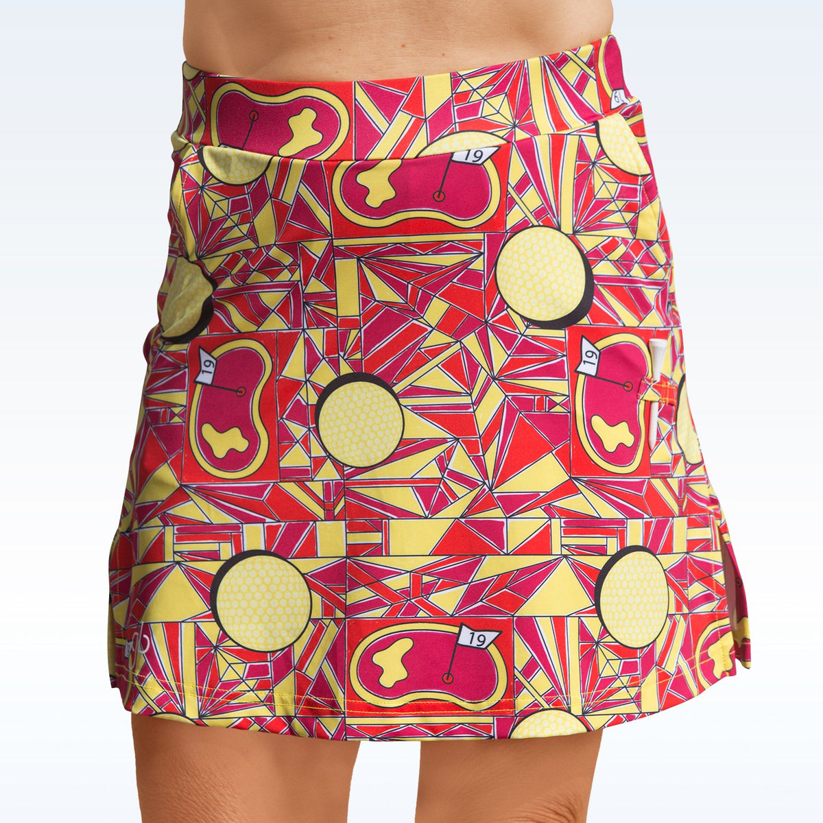(CLOSEOUT) Golf Bella Angle Shot Straight Skort – Pickleball Bella